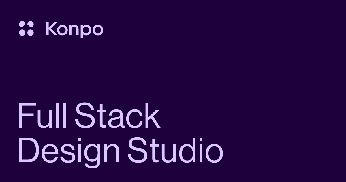 Konpo | Full Stack Design Studio